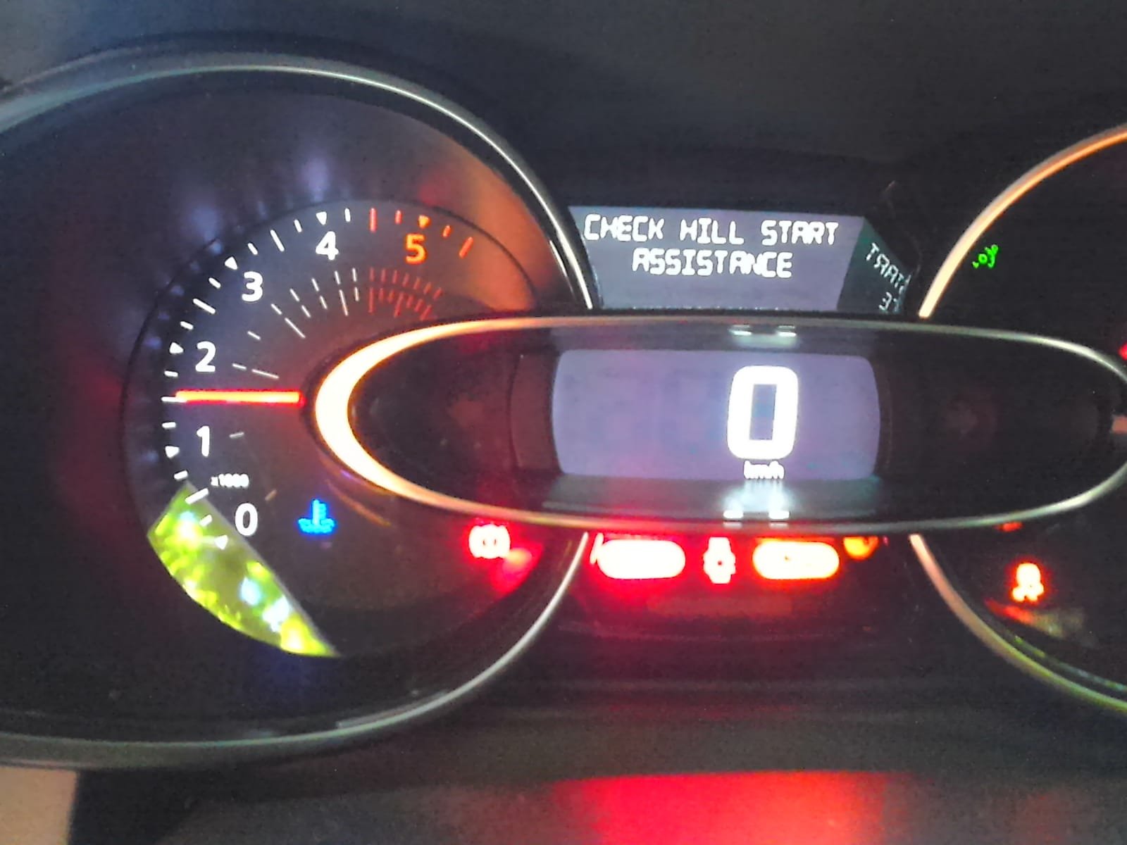 Engine failure hazard, ESC control, Start Stop control, Hill Assist ...